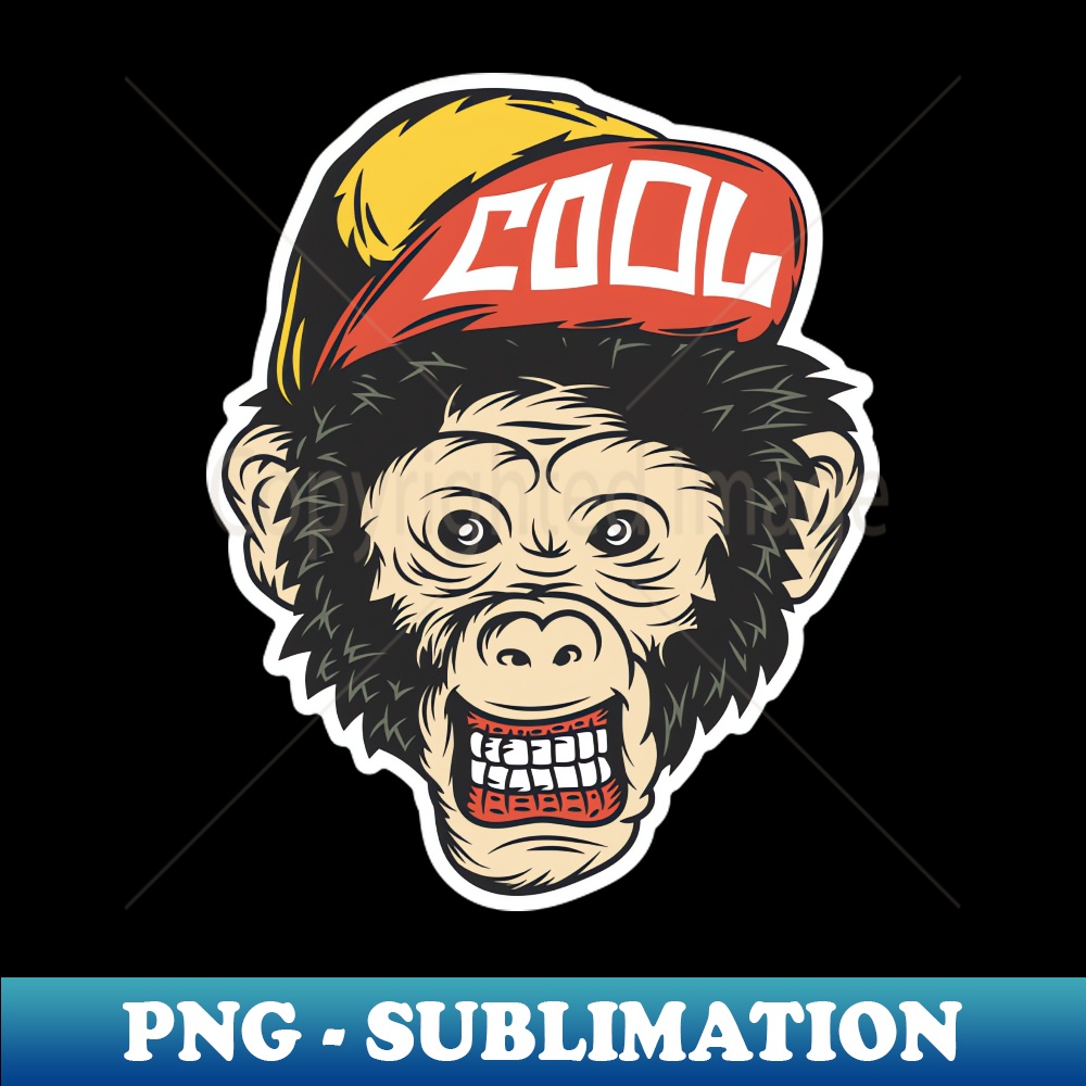 monkey cool - Stylish Sublimation Digital Download - Bring Y - Inspire ...