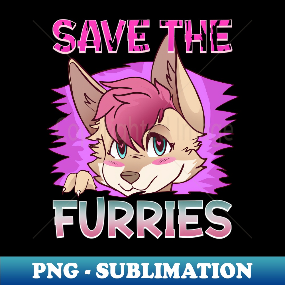 Save the Furries I Furry Fandom Anime Cosplay - Decorative S | Inspire ...