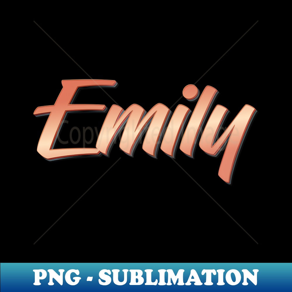 Emily My Name Is Emily - Vintage Sublimation PNG Download - | Inspire ...