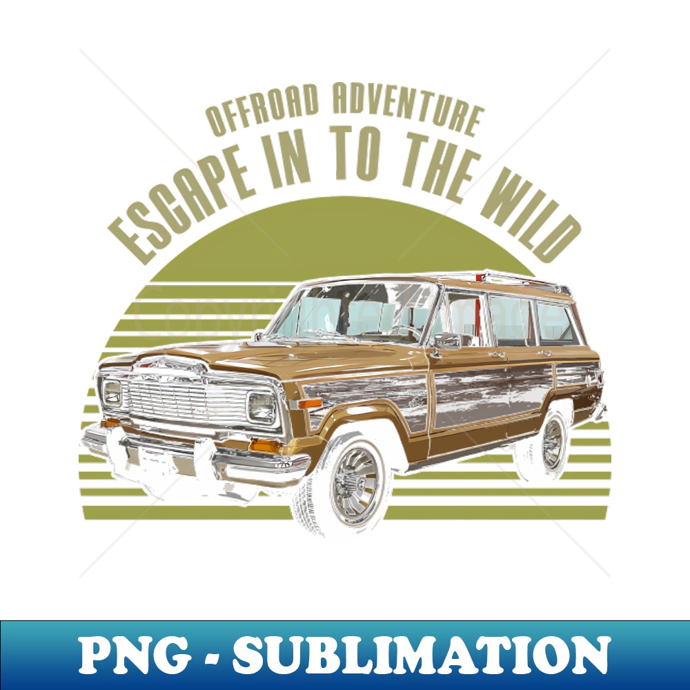 Jeep Wagoneer SJ series jeep car escape in to the wild - Cre | Inspire ...