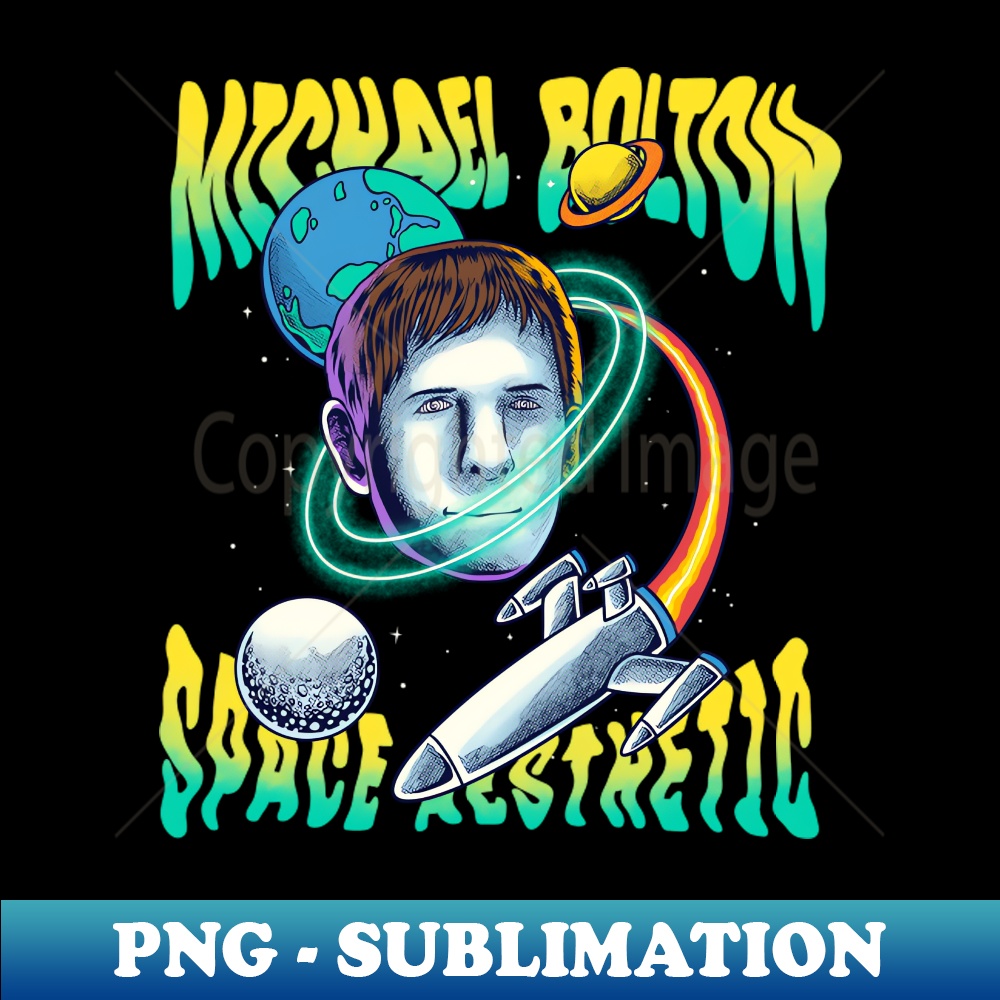 Michael Bolton Space Aesthetic Design - PNG Transparent Subl | Inspire ...