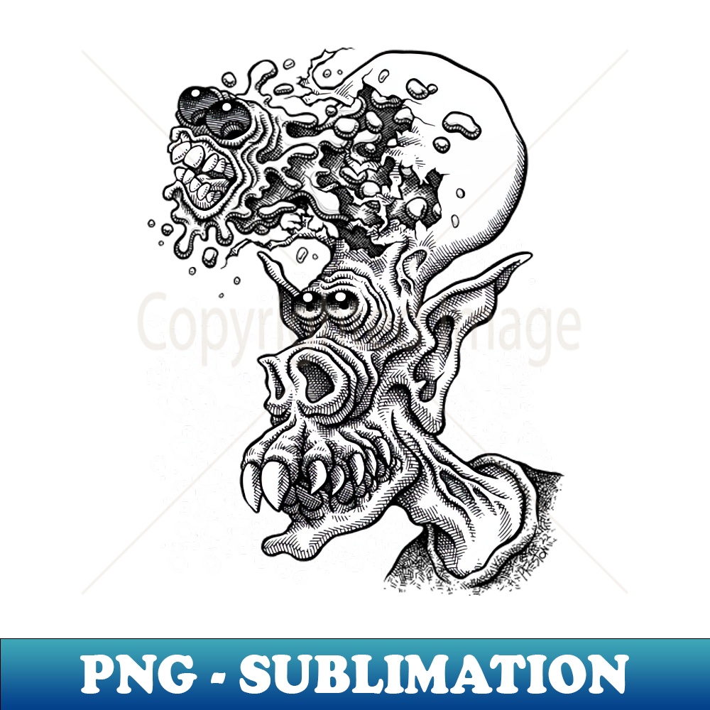 Bursting Blobby - Instant PNG Sublimation Download - Bold & | Inspire ...
