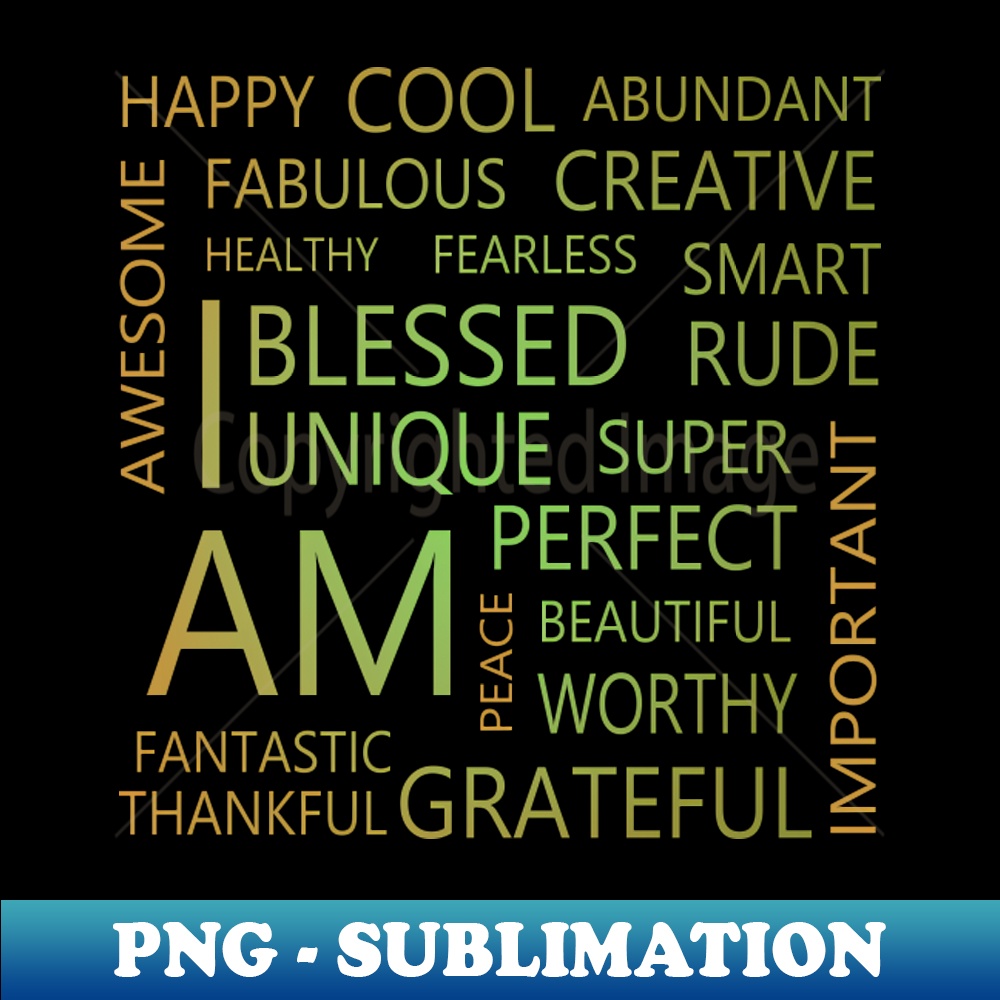 High visibiity affirmations I am affirmations - Vintage Subl | Inspire ...