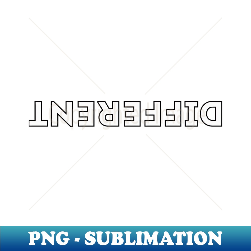 Different - PNG Transparent Sublimation Design - Stunning Su - Inspire ...
