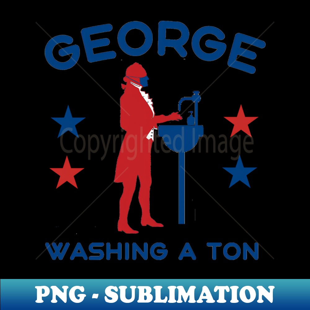 George Washing a ton - PNG Transparent Sublimation Design - | Inspire ...