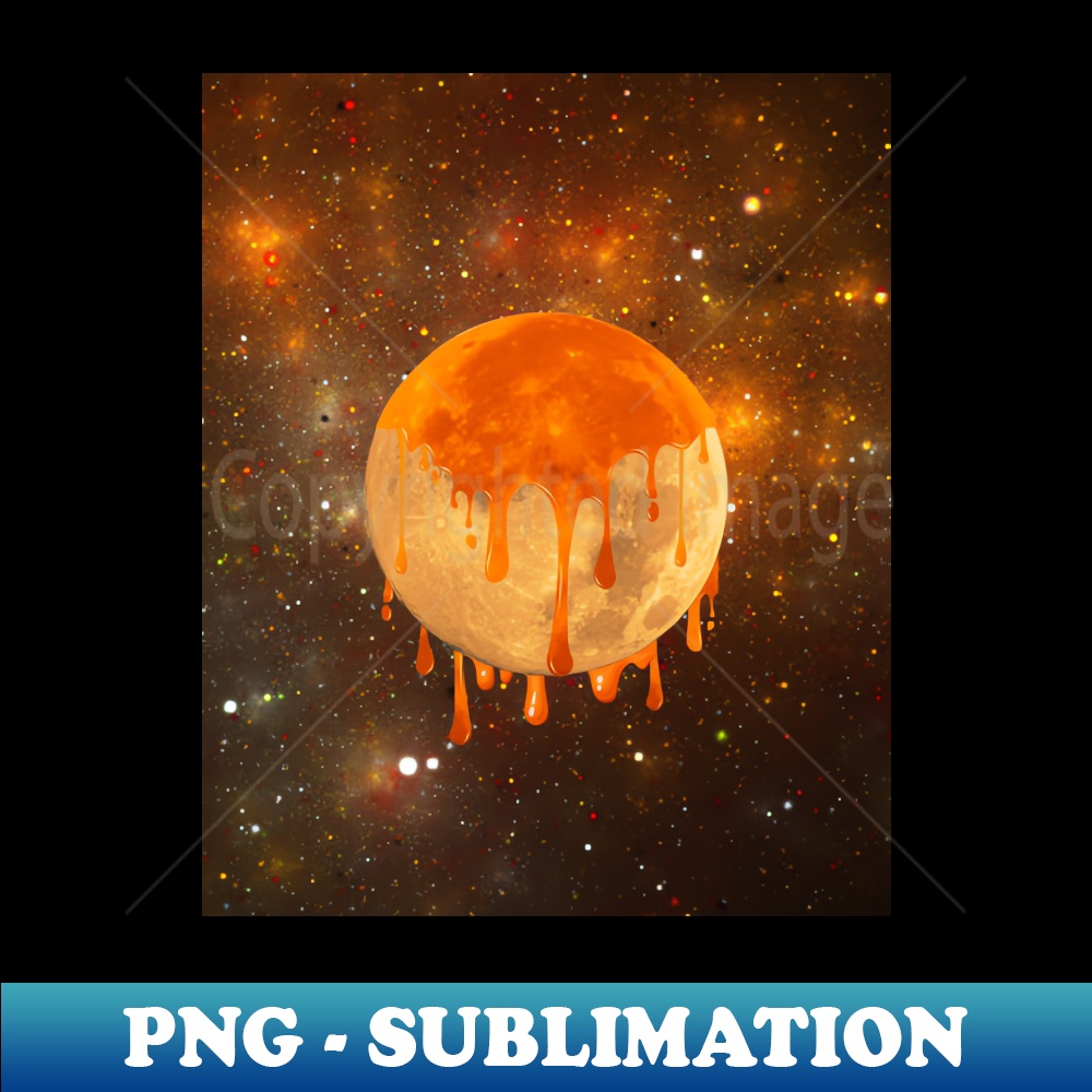 Cosmic Honey Moon - Artistic Sublimation Digital File - Tran | Inspire ...