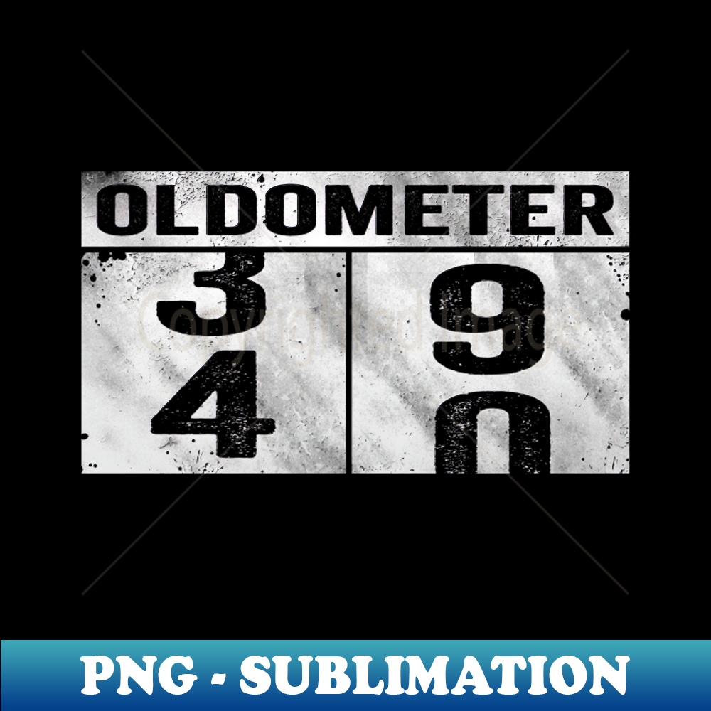 Oldometer 40th Birthday for Him and Her Gag Gift - Modern Su | Inspire ...