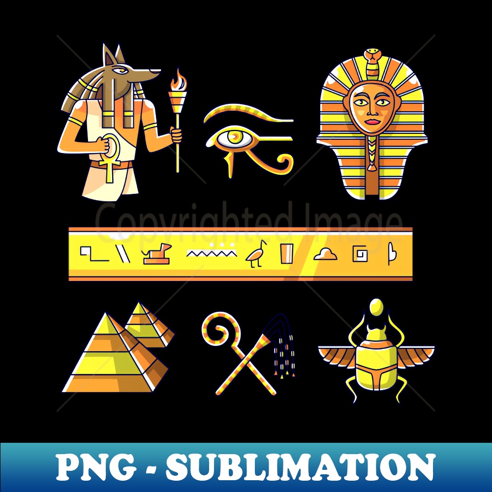 Egyptian Symbol - Digital Sublimation Download File - Revolu - Inspire ...