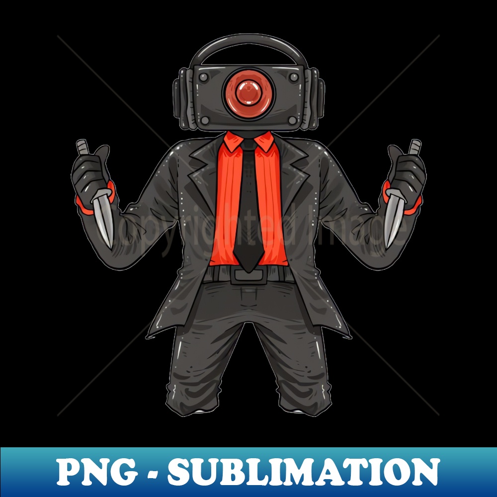speakerman - PNG Transparent Sublimation Design - Revolution - Inspire ...
