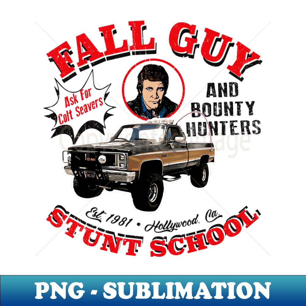 Fall Guy Stunt School and Bounty Hunters - Aesthetic Sublima | Inspire ...