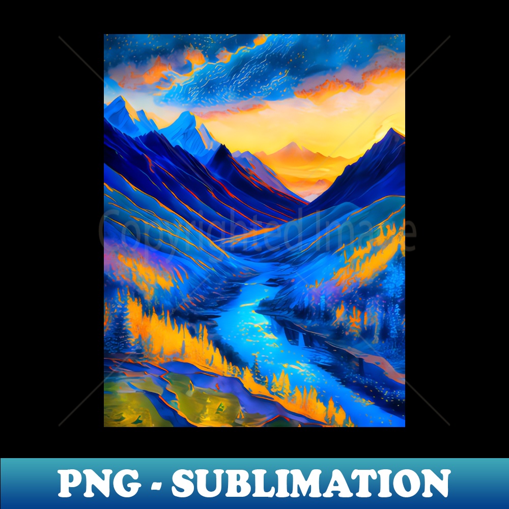Imagine painting digital landscape - PNG Transparent Sublima - Inspire ...