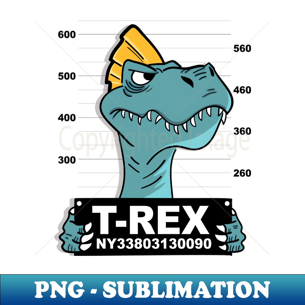 T rex In Prison - Signature Sublimation PNG File - Spice Up | Inspire ...