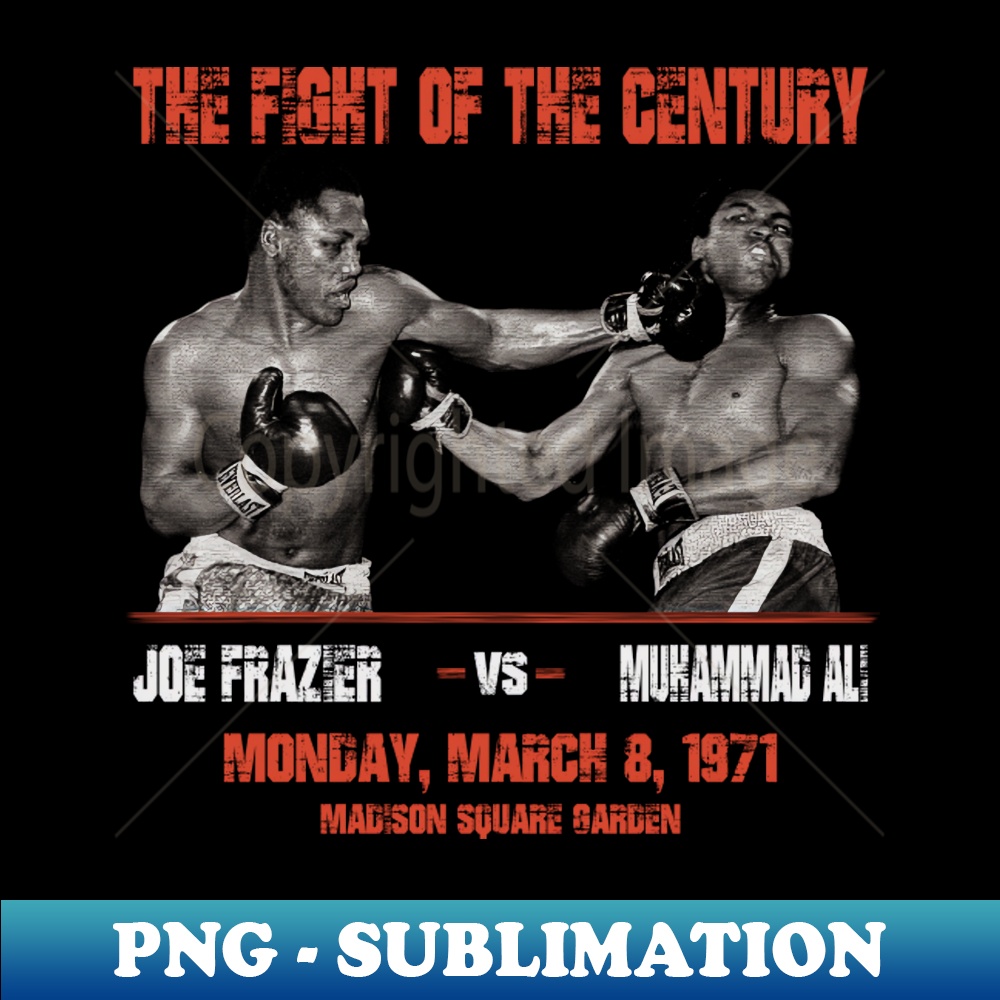 The Fight Of The Century - PNG Transparent Sublimation Desig | Inspire ...