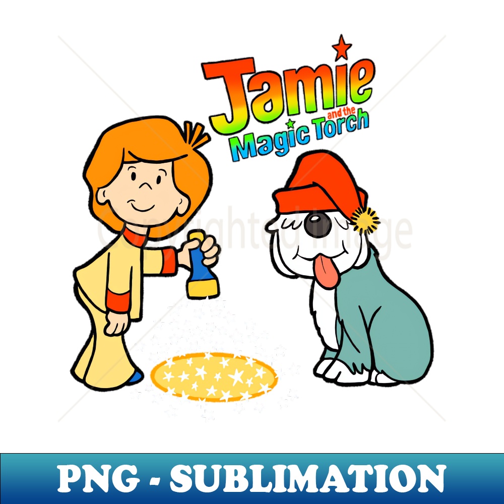 Jamie and the magic torch 1980s - PNG Transparent Sublimatio - Inspire ...