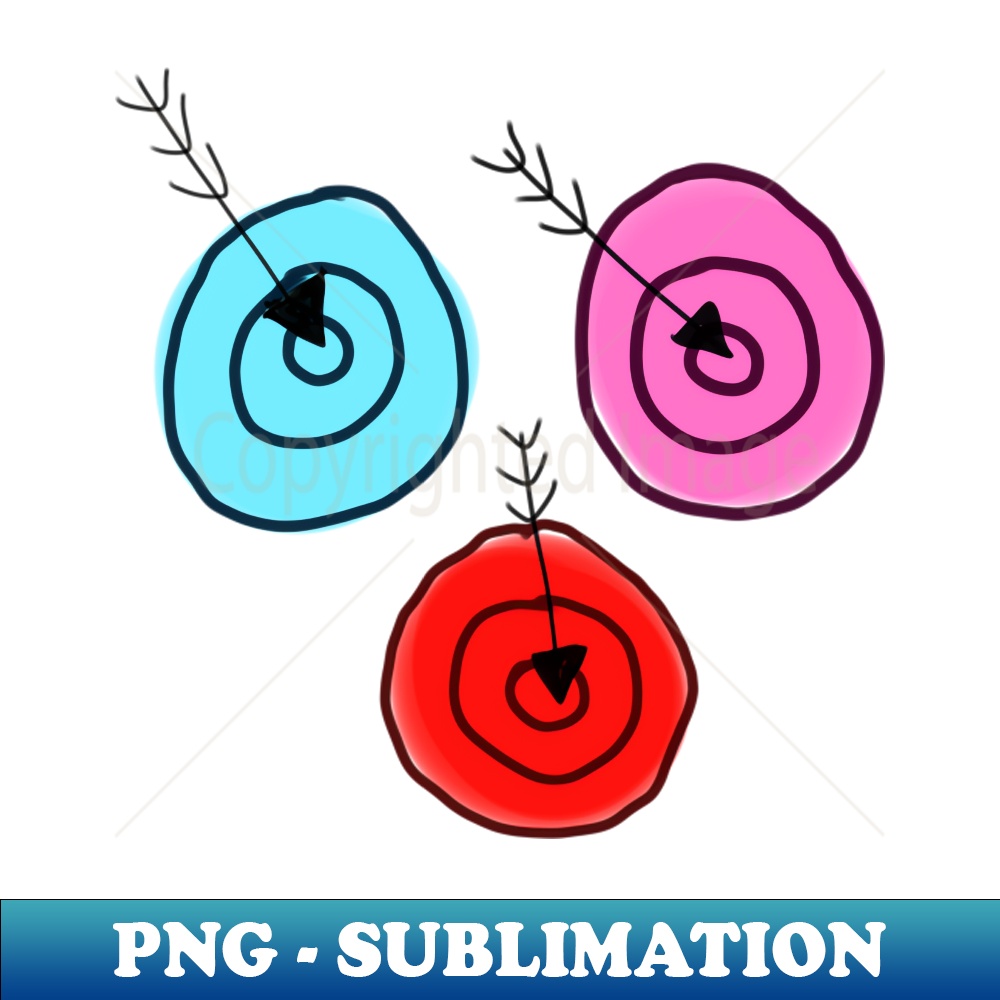 Colorful watercolor target art design - Special Edition Subl | Inspire ...