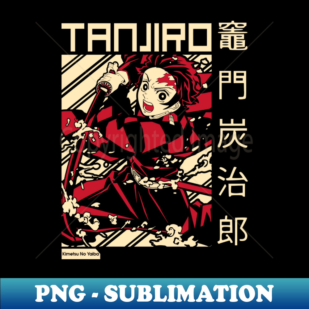 Tanjiro Kamado Demon Slayer - PNG Transparent Sublimation De | Inspire ...