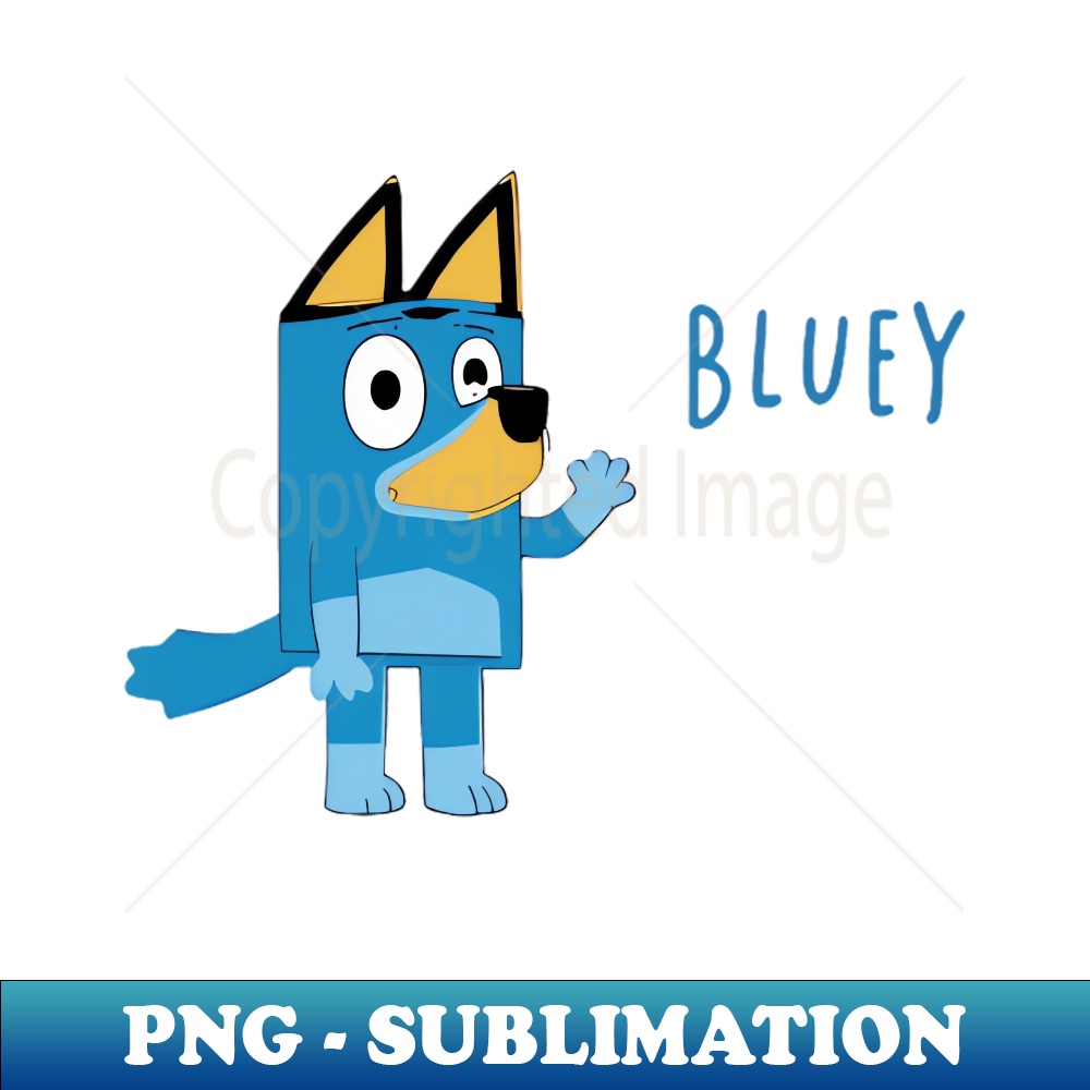 Bluey - Modern Sublimation PNG File - Boost Your Success wit | Inspire ...