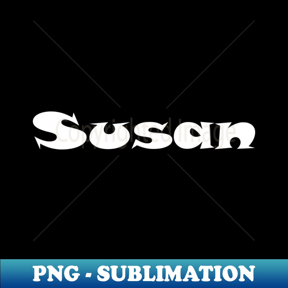 Susan - PNG Transparent Digital Download File for Sublimatio | Inspire ...