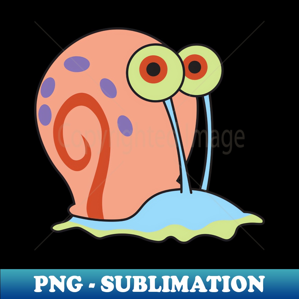 Gary the Snail - PNG Transparent Sublimation File - Perfect | Inspire ...
