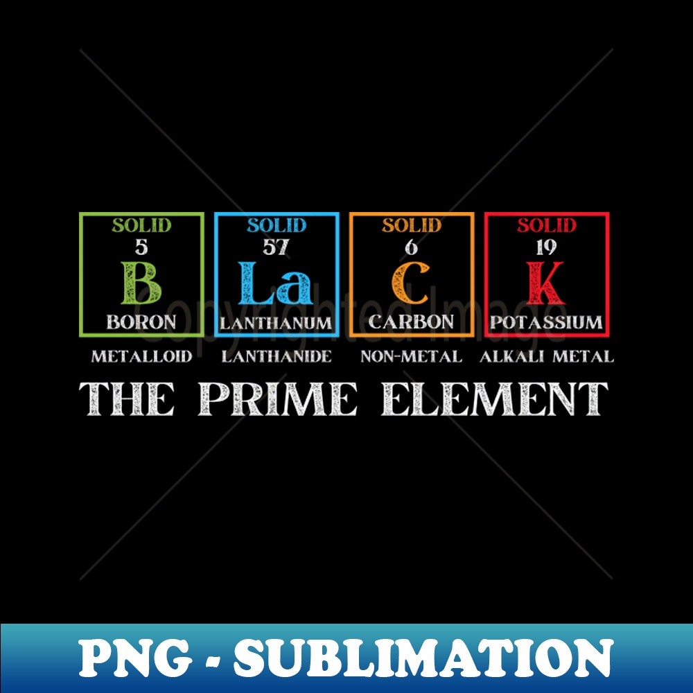 Black The Prime Element Black History Month - Trendy Sublim | Inspire ...