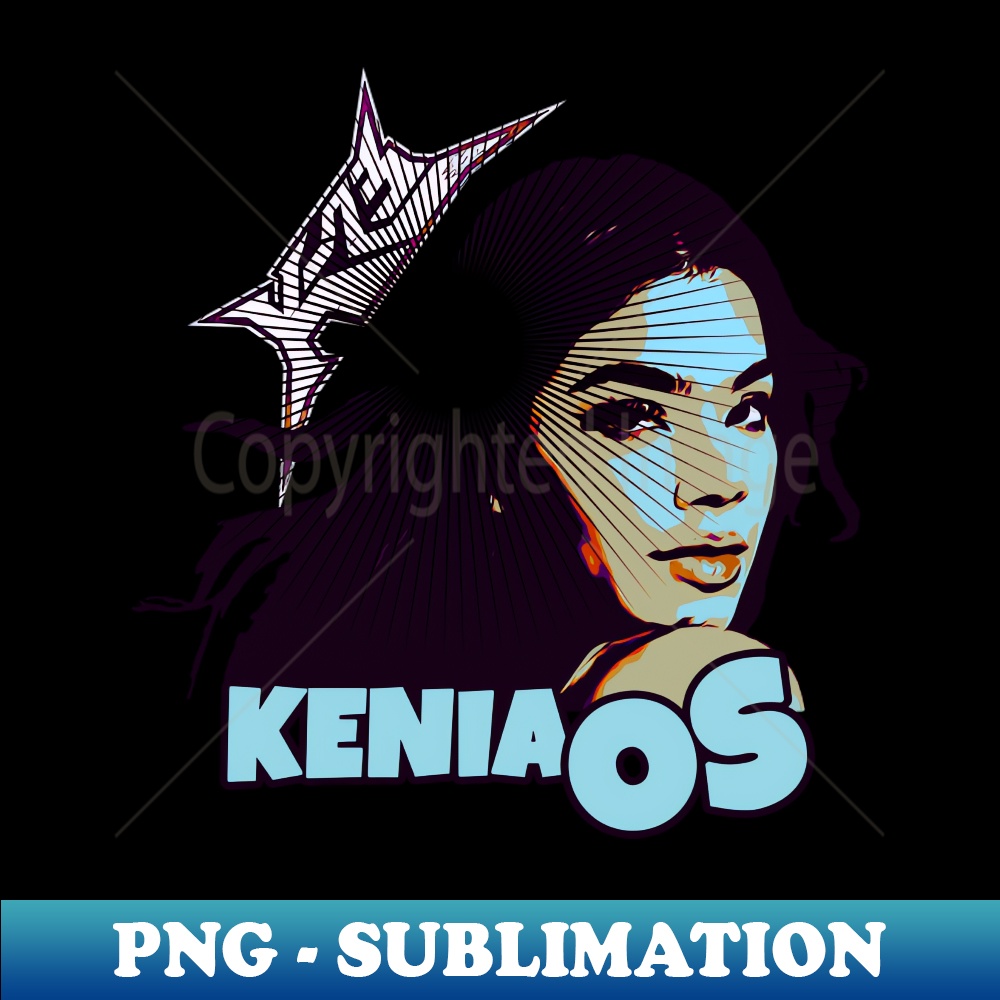 Kenia OS Mexican Singer - Vintage Sublimation PNG Download - | Inspire ...