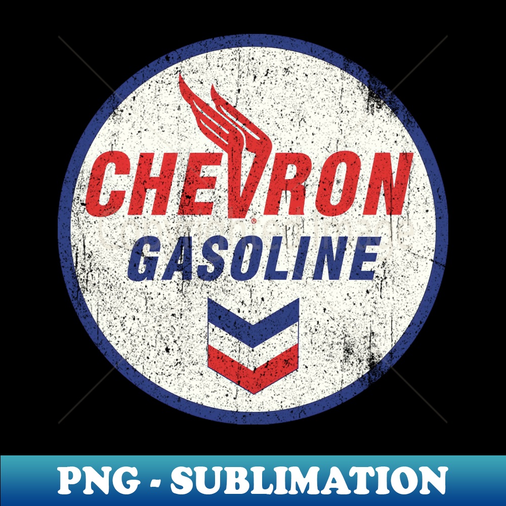 Chevron Gasoline vintage style logo - Exclusive Sublimation | Inspire ...