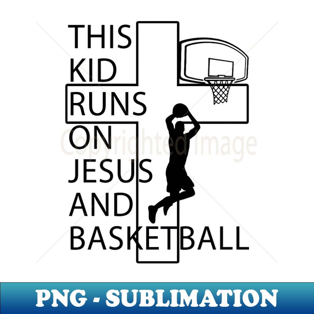 Christian Basketball Player Jesus and Basketball Christ Cros | Inspire ...