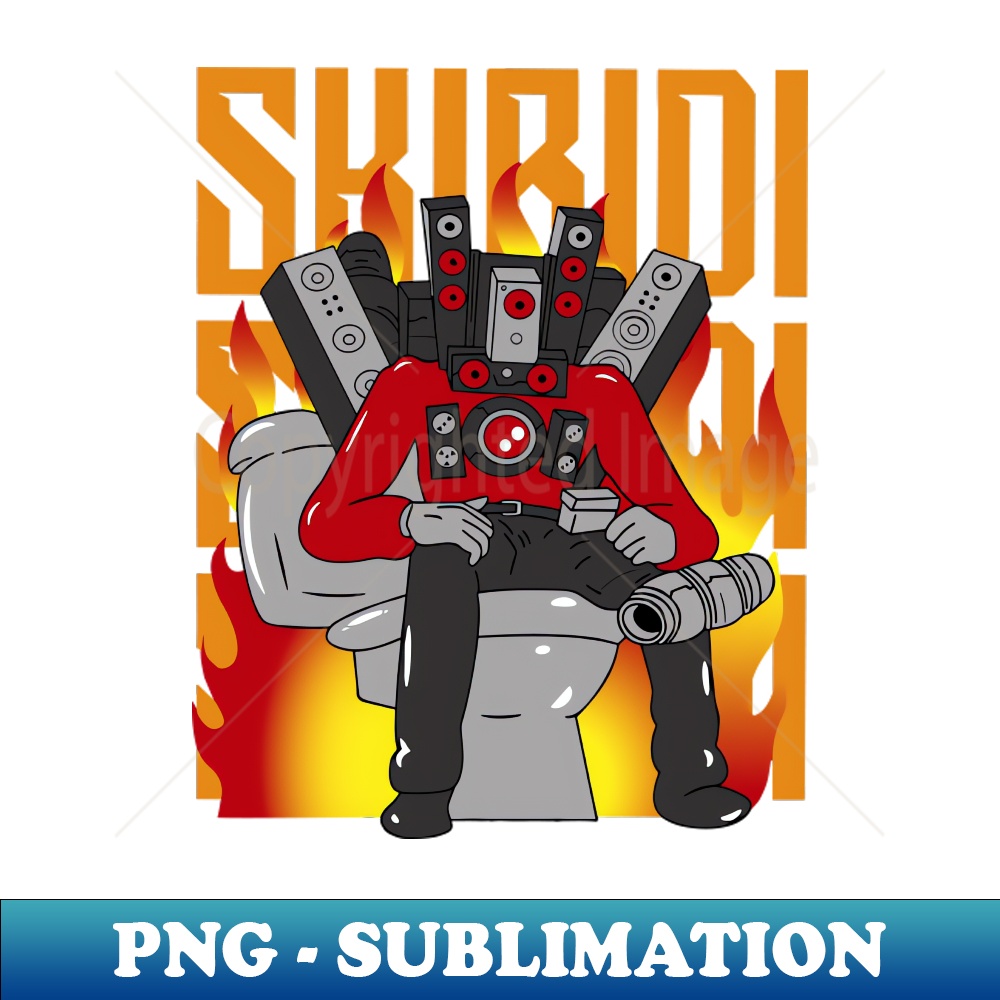 Skibidi Toilet Speakerman - PNG Transparent Digital Download | Inspire ...