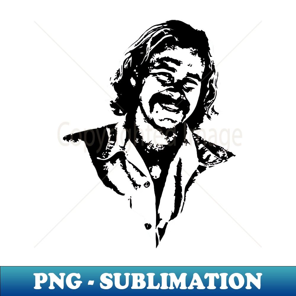 Jimmy Buffett Black White - Premium Sublimation Digital Down - Inspire ...