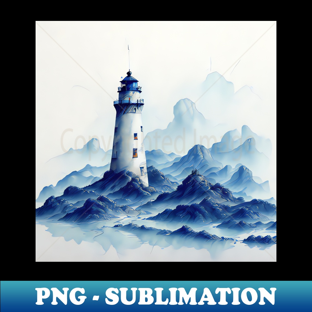 Lighthouse digital painting artwork - Professional Sublimati - Inspire ...