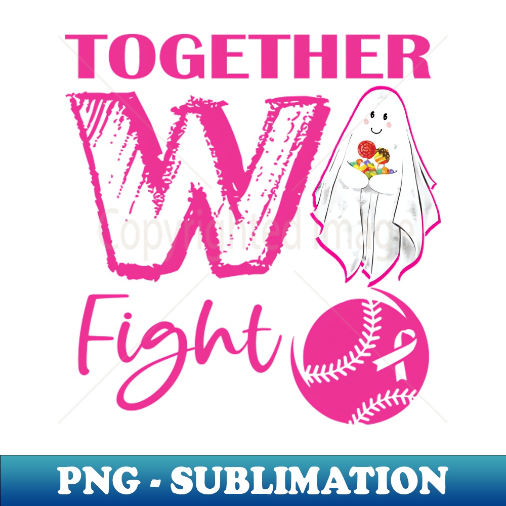 Together We Fight Softball Breast Cancer Pink Ribbon Day - D | Inspire ...