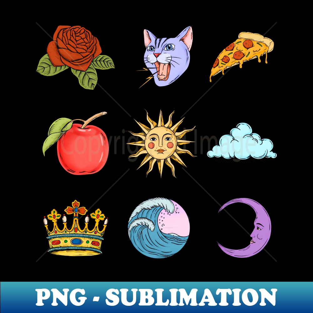 Random Collection - Signature Sublimation PNG File - Defying | Inspire ...