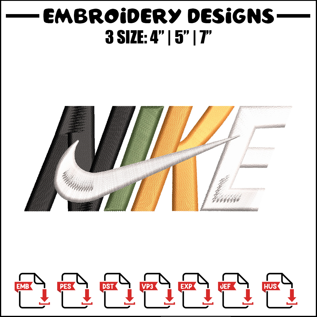 Nike logo design embroidery design, Nike embroidery, Nike de | Inspire ...