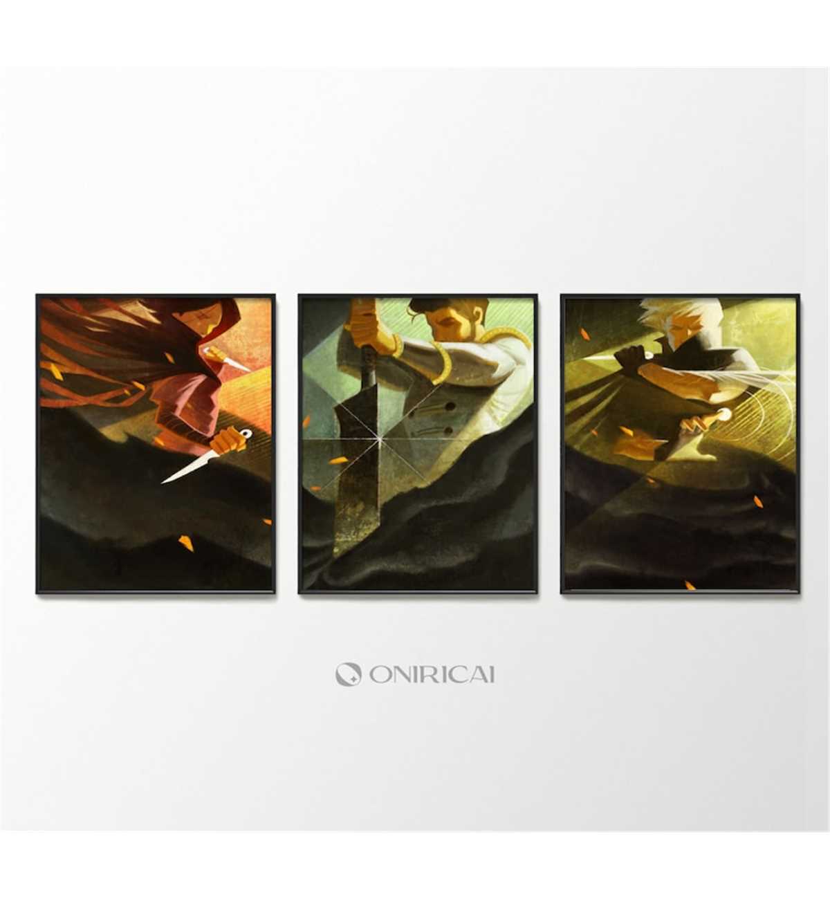 Mistborn 3 pieces Posters Books Series Trilogy of | Inspire Uplift