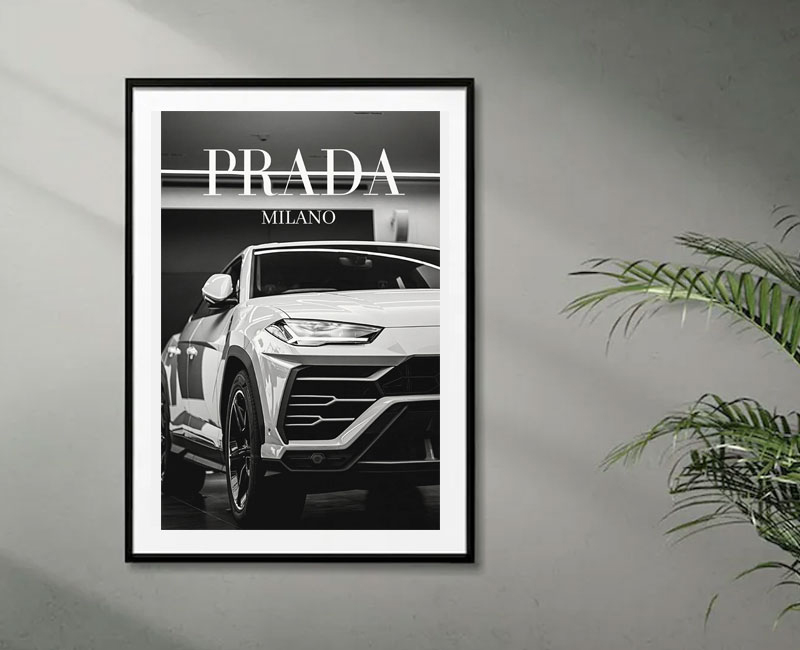 Luxury Brands Digital Poster, Trendy Printable With Logo, Fa | Inspire ...