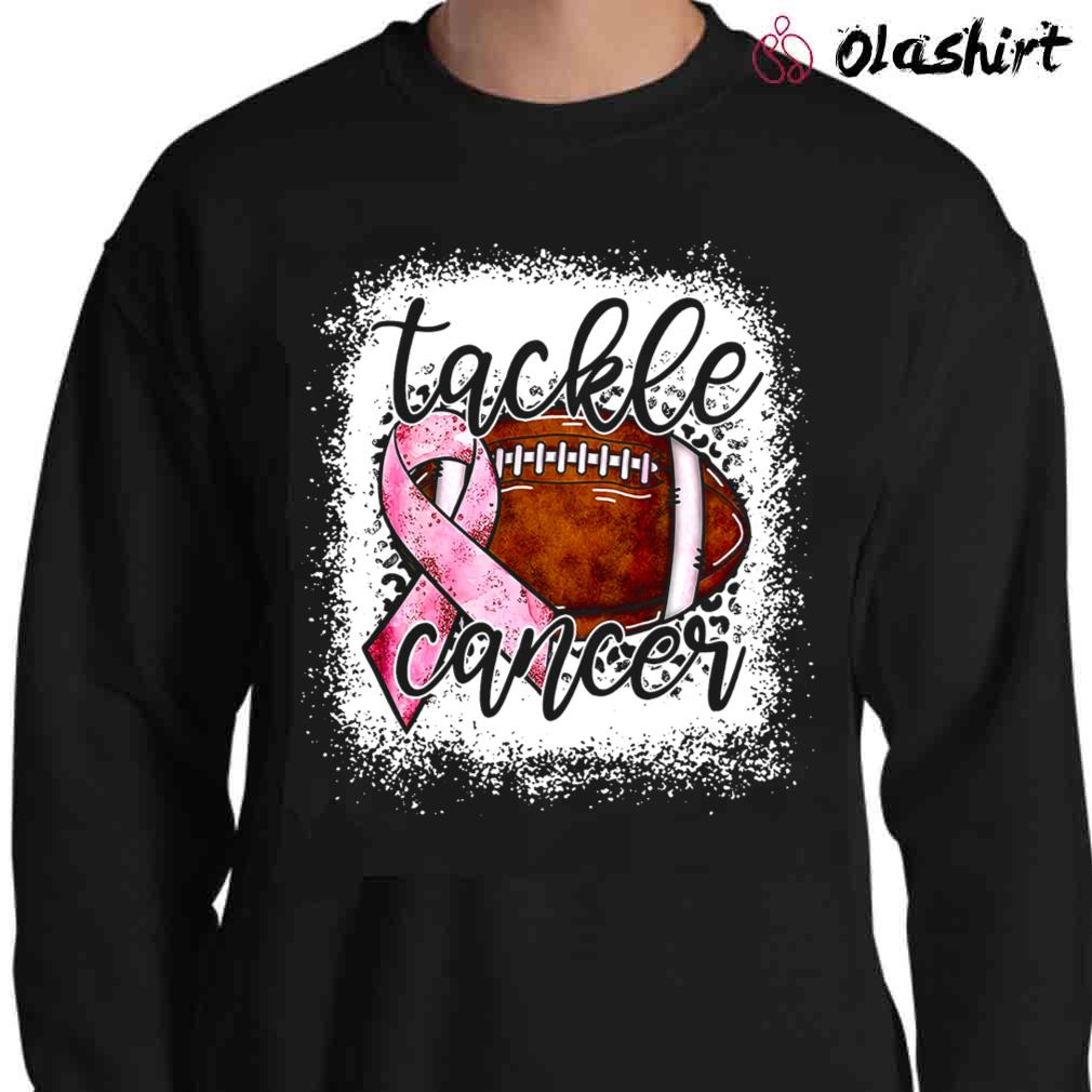New Tackle Cancer Pink Ribbon and Football Breast Cancer Awa - Inspire ...