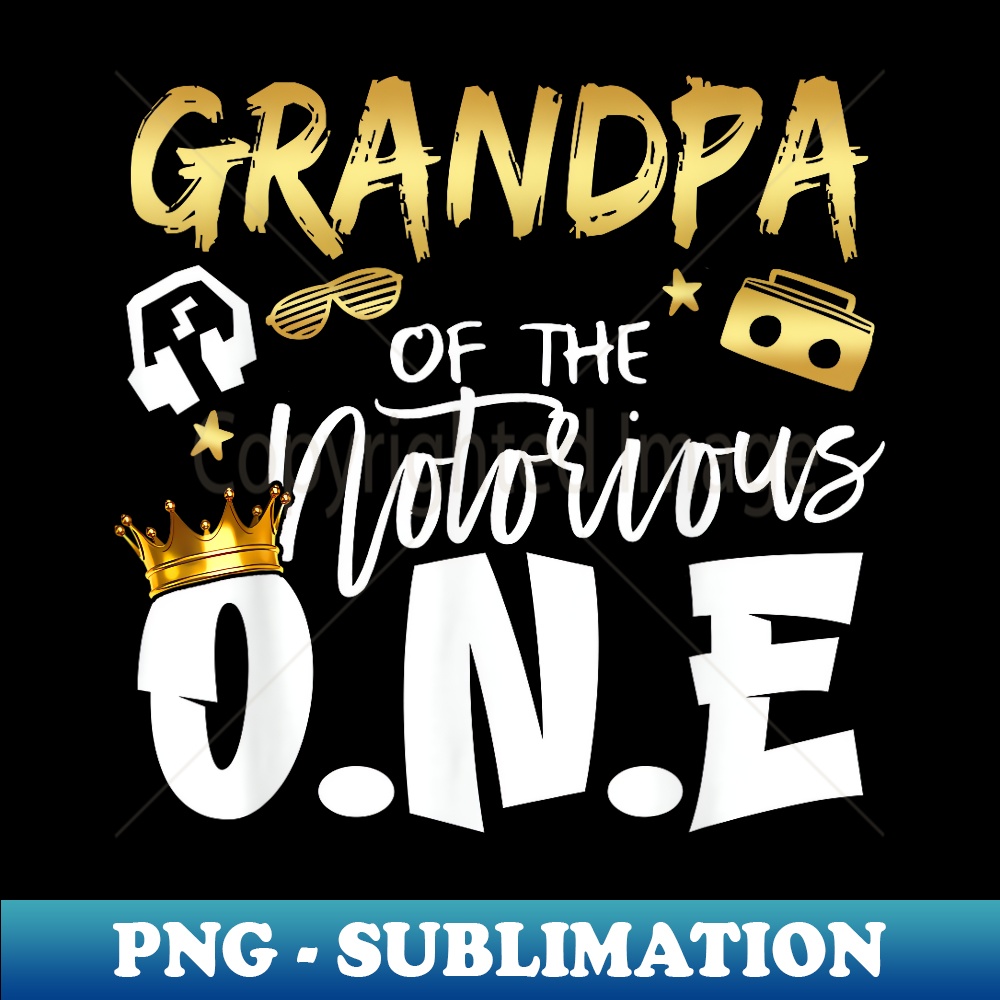 Grandpa Of The Notorious One Old School 1st Hip Hop Birthday | Inspire ...