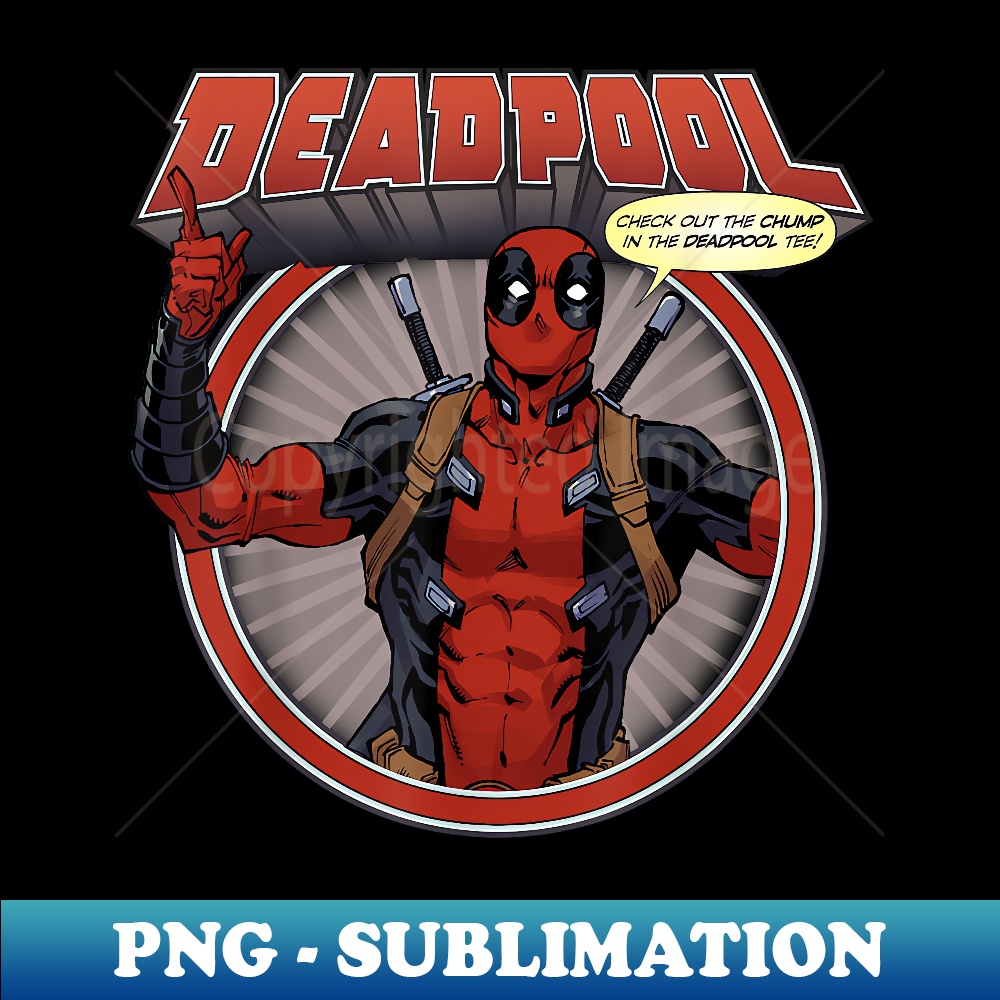Marvel Deadpool Chump In The Deadpool - Decorative Sublimati | Inspire ...