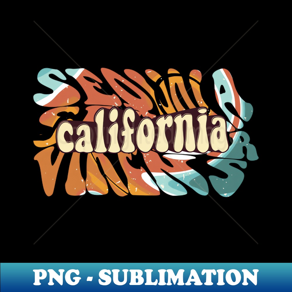 California - PNG Transparent Sublimation File - Transform Yo | Inspire ...