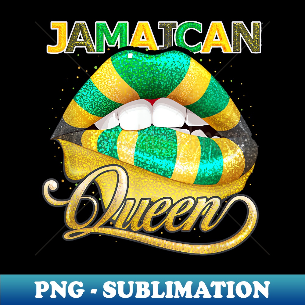 Jamaican Flag Lips Women Girls Jamaican Queen Jamaica - Spec | Inspire ...