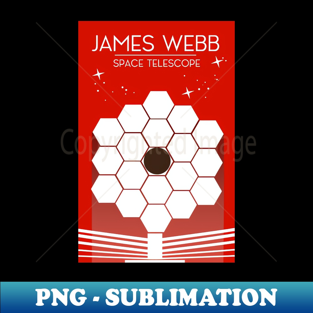 James Webb Space Telescope - PNG Transparent Sublimation Des - Inspire ...