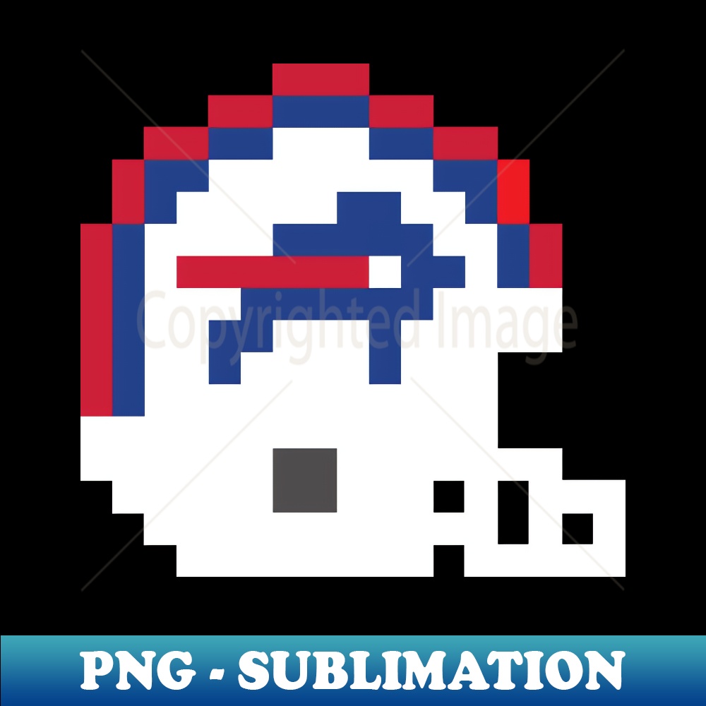 8 Bit Buffalo Bill Helmet - Premium Sublimation Digital Down | Inspire ...