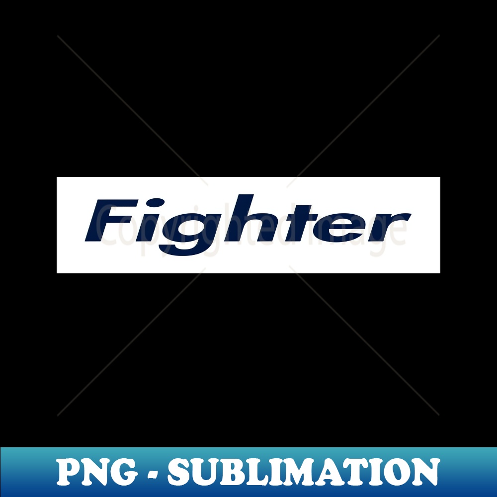 SUPER FIGHTER LOGO - Signature Sublimation PNG File - Perfec | Inspire ...