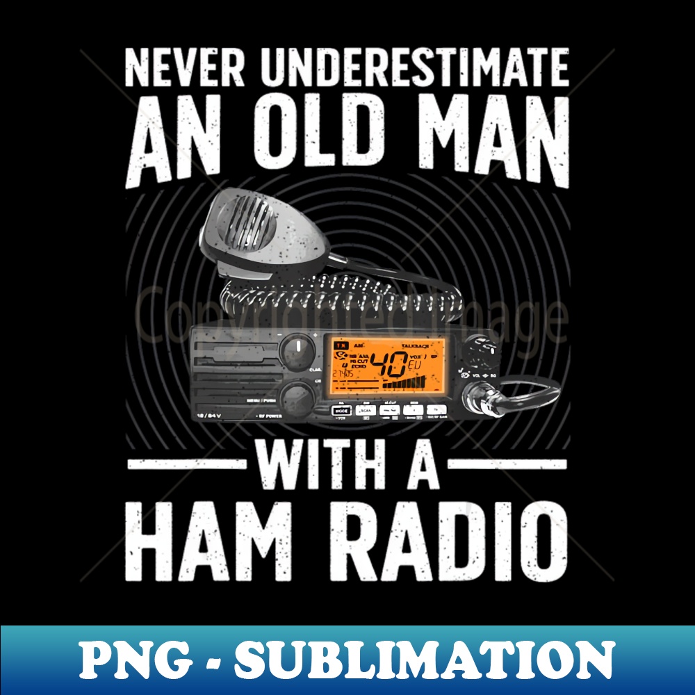 Ham Radio Art For Grandpa Men Amateur Radio Ham Operator - R | Inspire Uplift