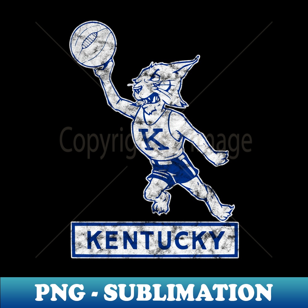 Vintage Kentucky Wildcat Basketball Logo T-Shirt distressed | Inspire ...