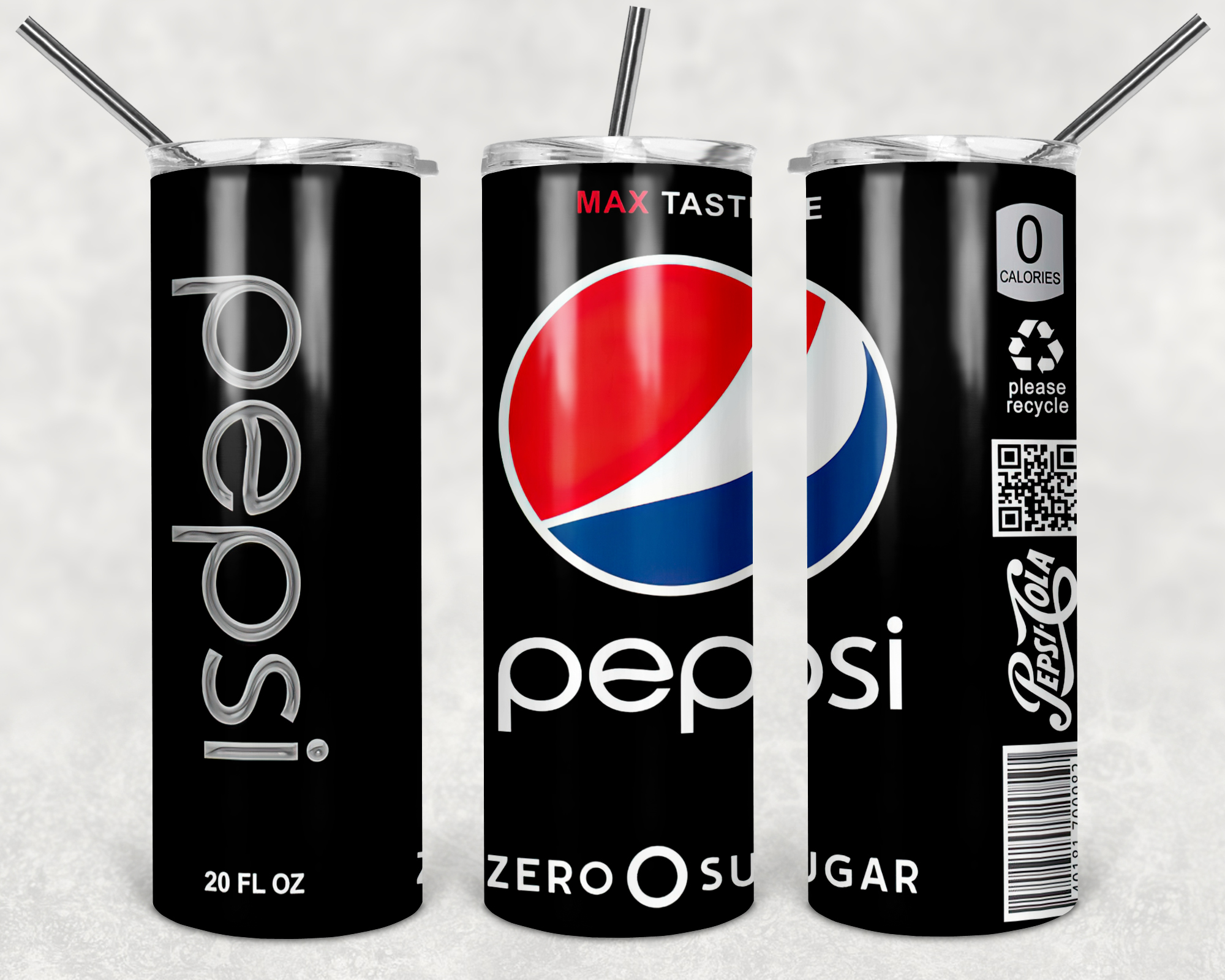 Pepsi Zero Tumbler PNG, Drink tumbler design, Straight Desig | Inspire ...