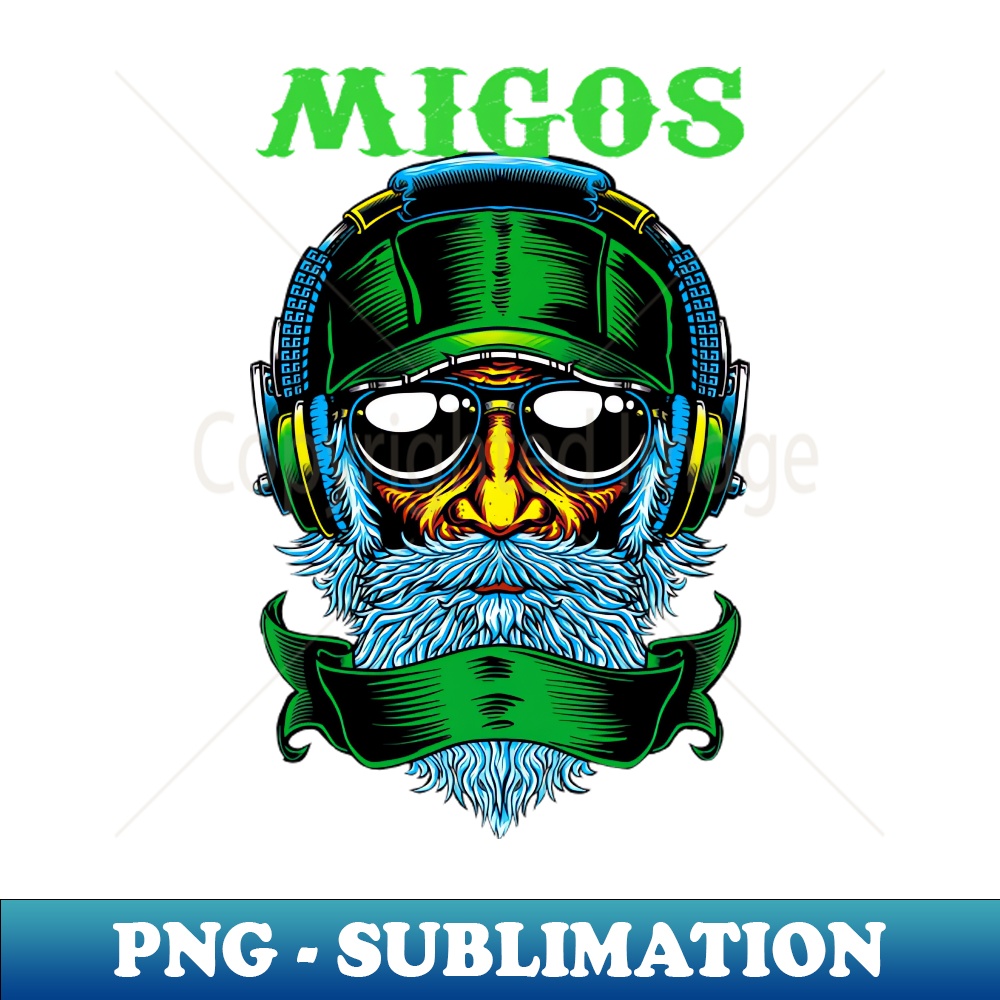 MIGOS RAPPER ARTIST - PNG Transparent Sublimation Design - V - Inspire ...