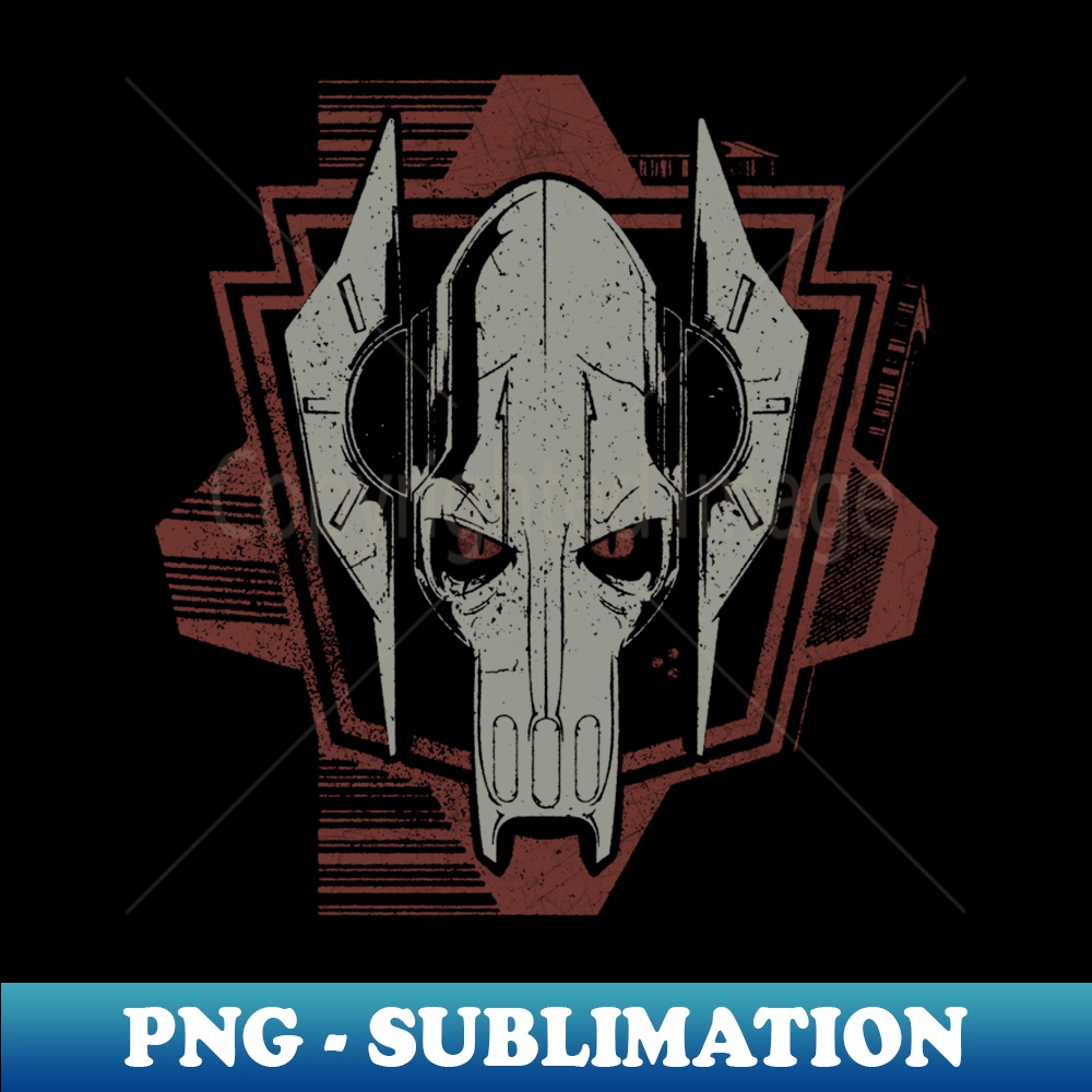 Star Wars General Grievous Mask Logo - Decorative Sublimatio | Inspire ...