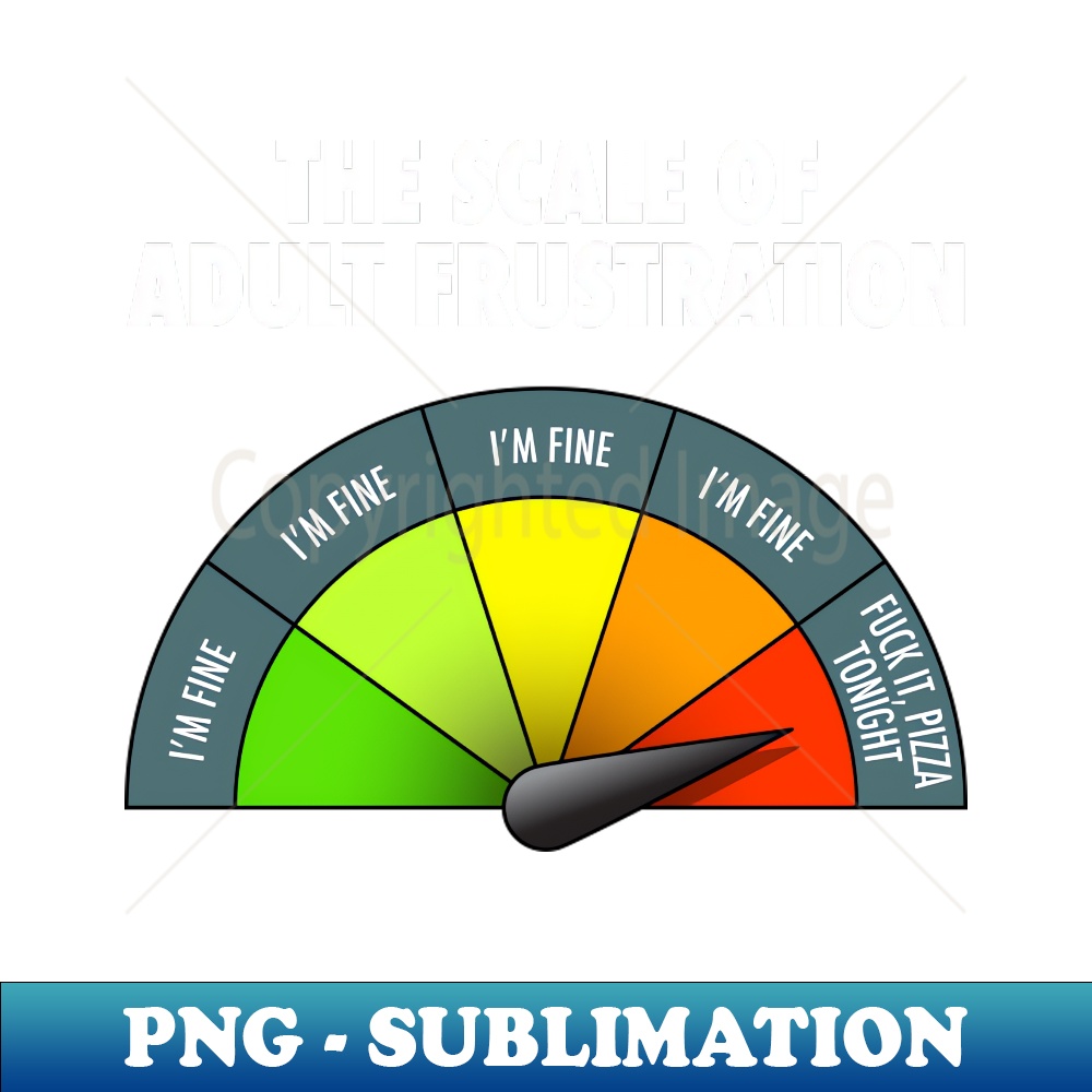 The Scale Of Adult Frustration - Realistic Mood Range Tee - | Inspire ...