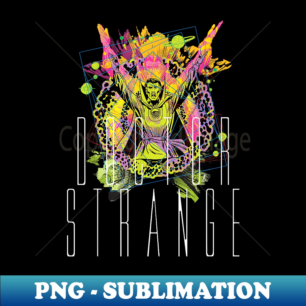 Marvel Doctor Strange Put Your Arms Up Magic Neon - Special | Inspire ...